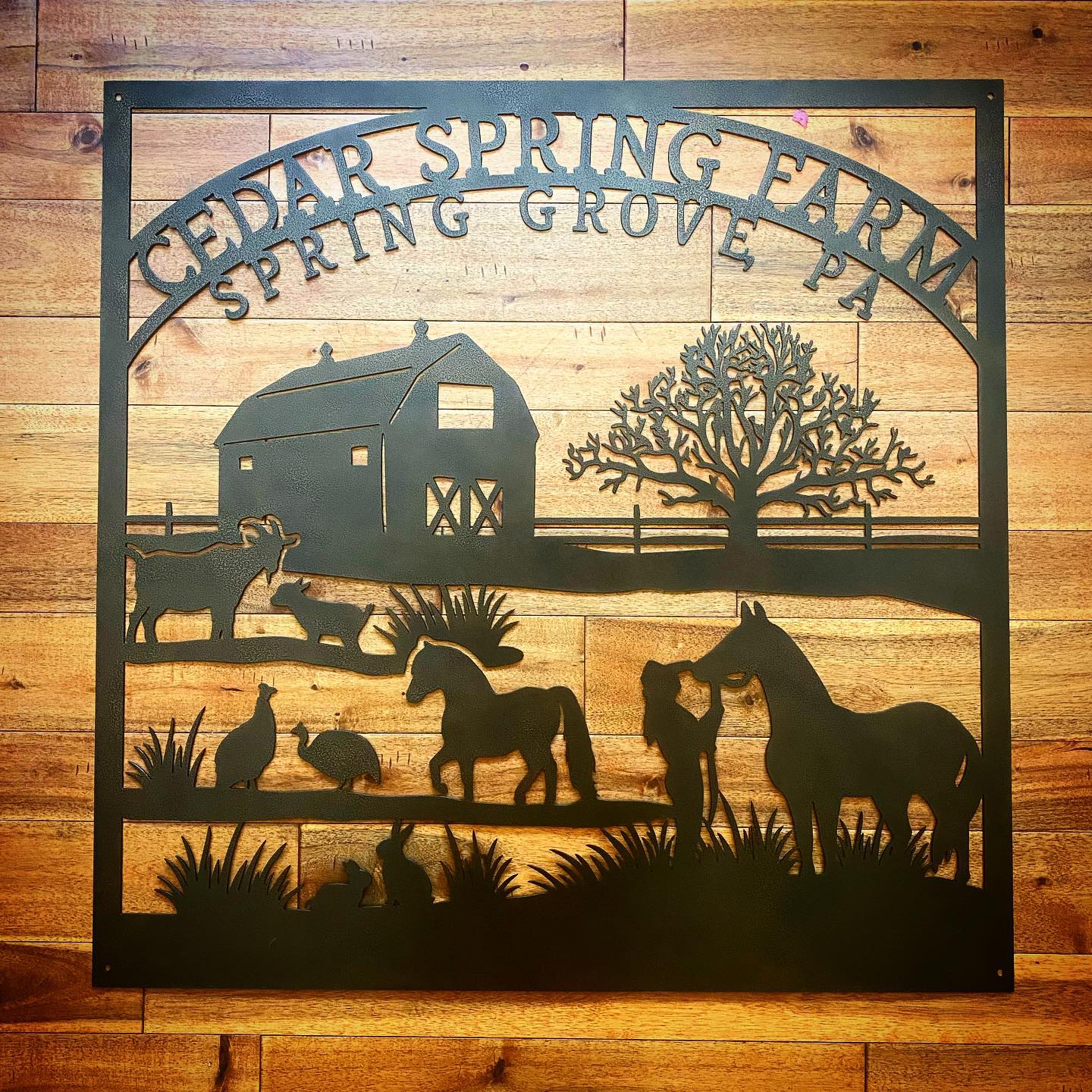 Custom-Metal-Farm-Ranch-Sign-2020-32 - Farmhouse Metal